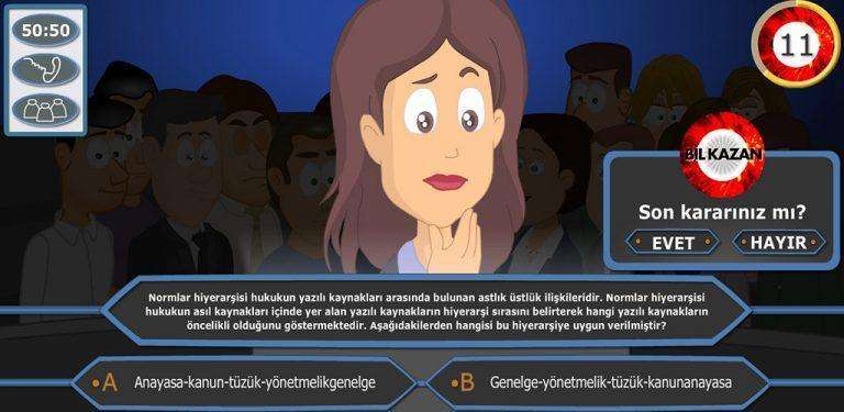 Quiz Show | Oyunlaştırılmış Kurumsal Eğitim ve Yarışma -Infinity E-Learning