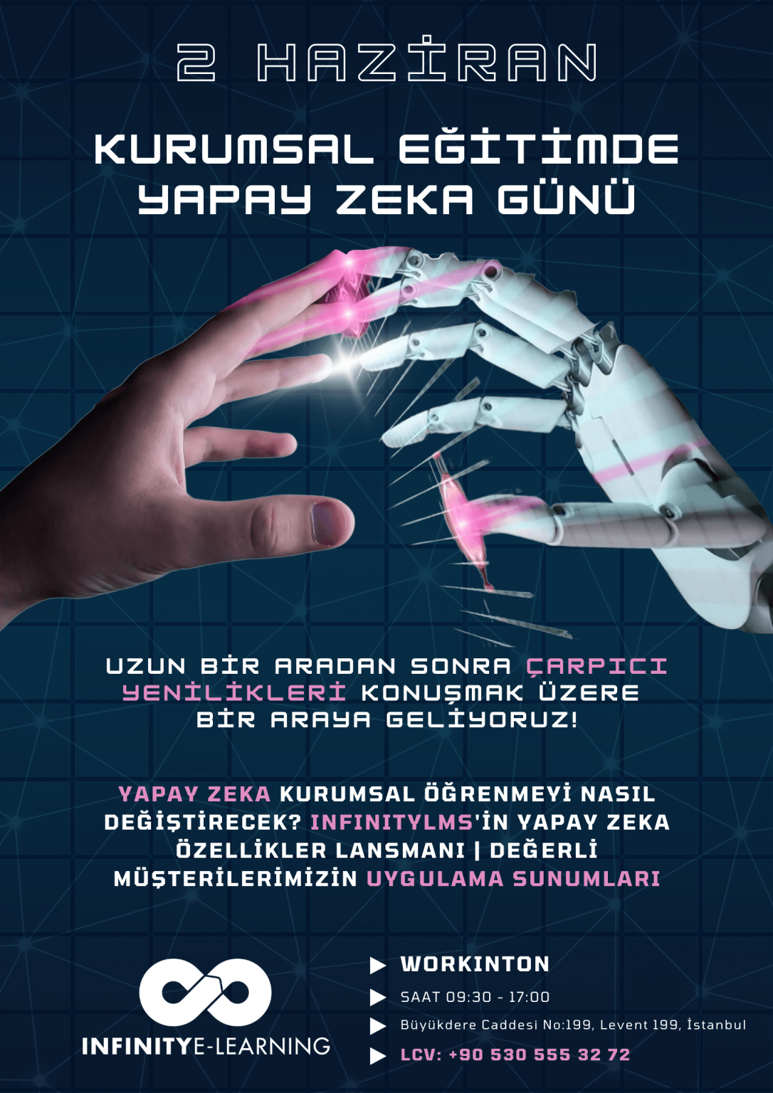 Infinity Yapay Zeka Gününde Zirvedekiler Buluşuyor! – Infinity ELearning